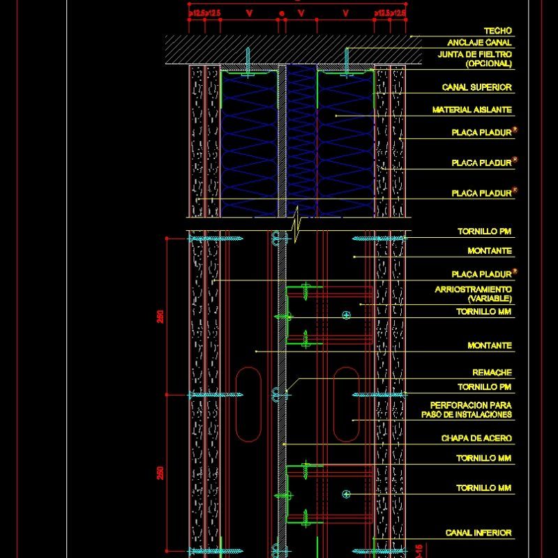 Special Block Separation Housings And Maintenance DWG Section for ...