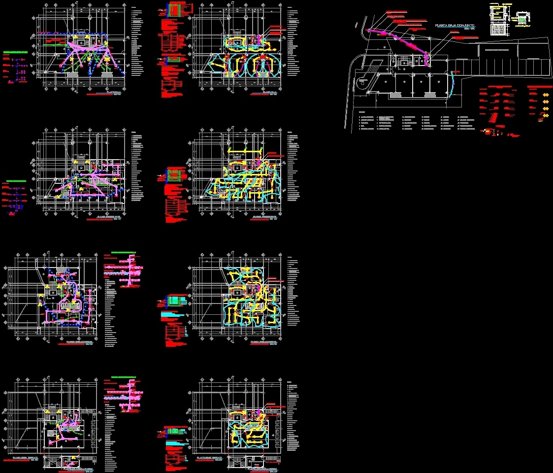 Tv - Radio Station - Project DWG Full Project for AutoCAD • Designs CAD
