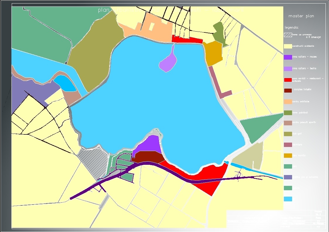Urban Design - Morii Lake Bucares DWG Block for AutoCAD • Designs CAD