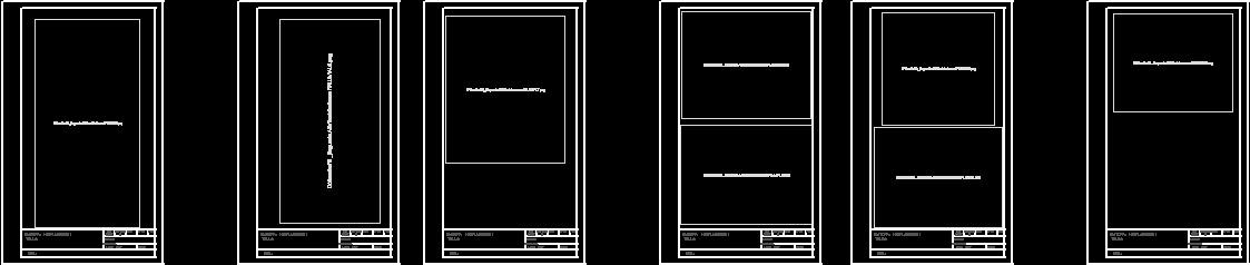 Water And Sanitary Plumbing In Family Housing, Various DWG Block for ...