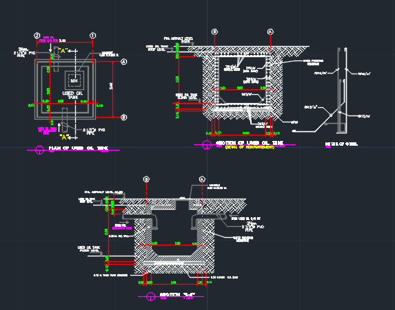 Oil Collecting Tank • Designs CAD