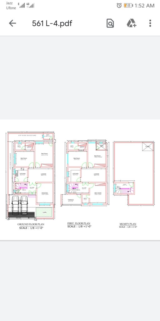 2275 Sft / 10 Marla House Plan | Designs CAD