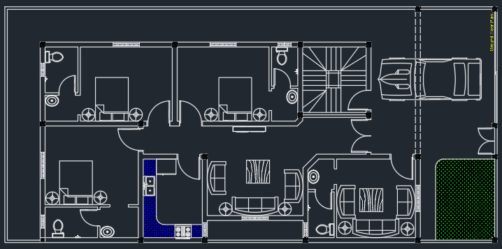 5-Story Residential Building Construction Plan with RCC Details ...