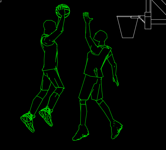 2D Silhouette Collection: Architectural Scale Figure Library • Designs CAD