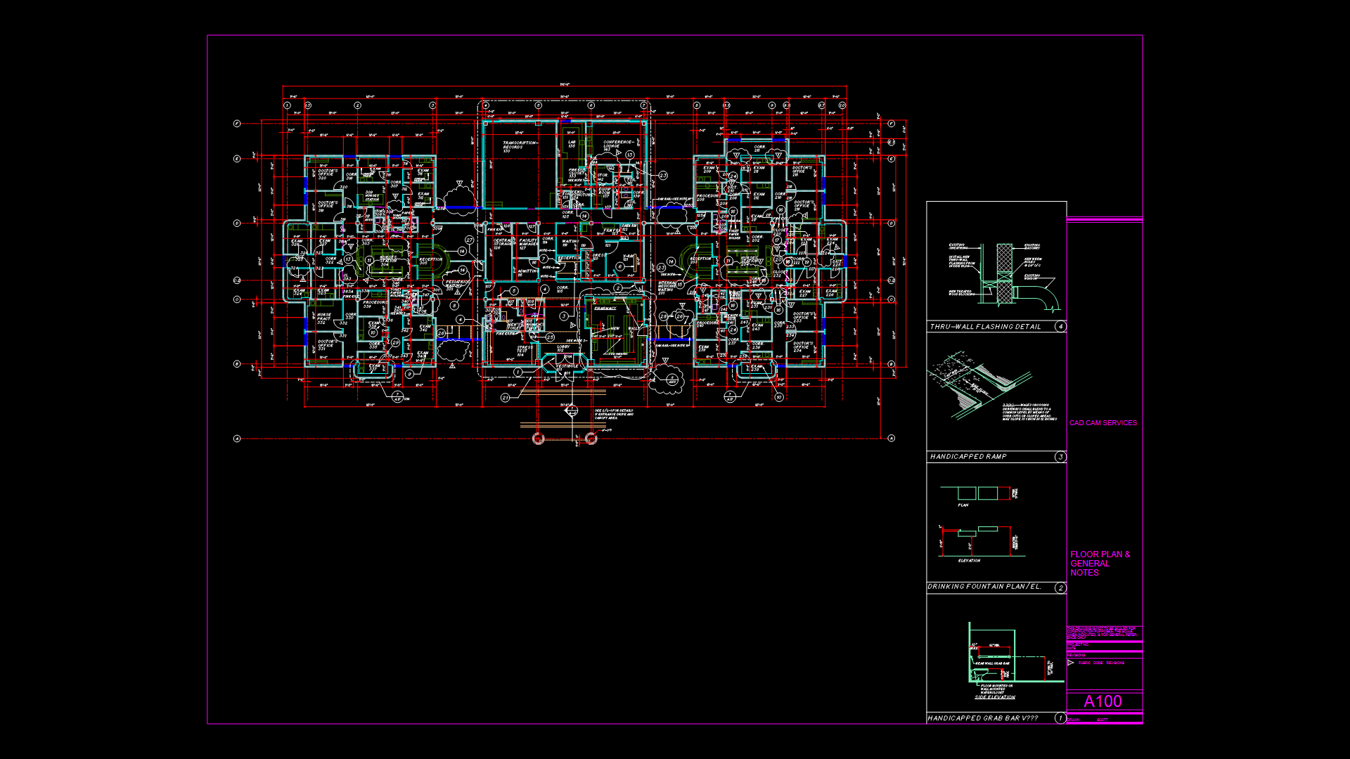 Laboratory 2D DWG Full Project For AutoCAD • Designs CAD
