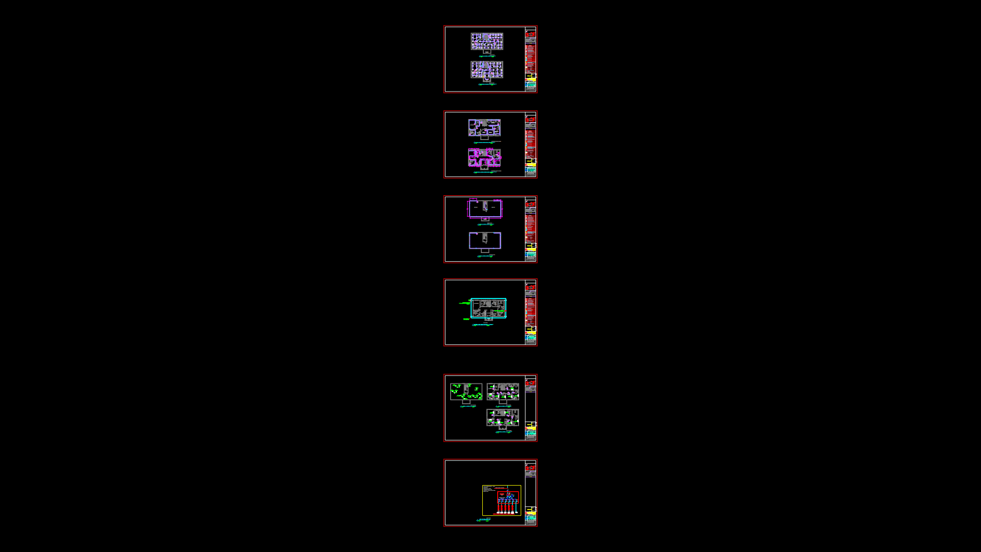 MEP Electrical Plan for Administration Building with Grounding System ...