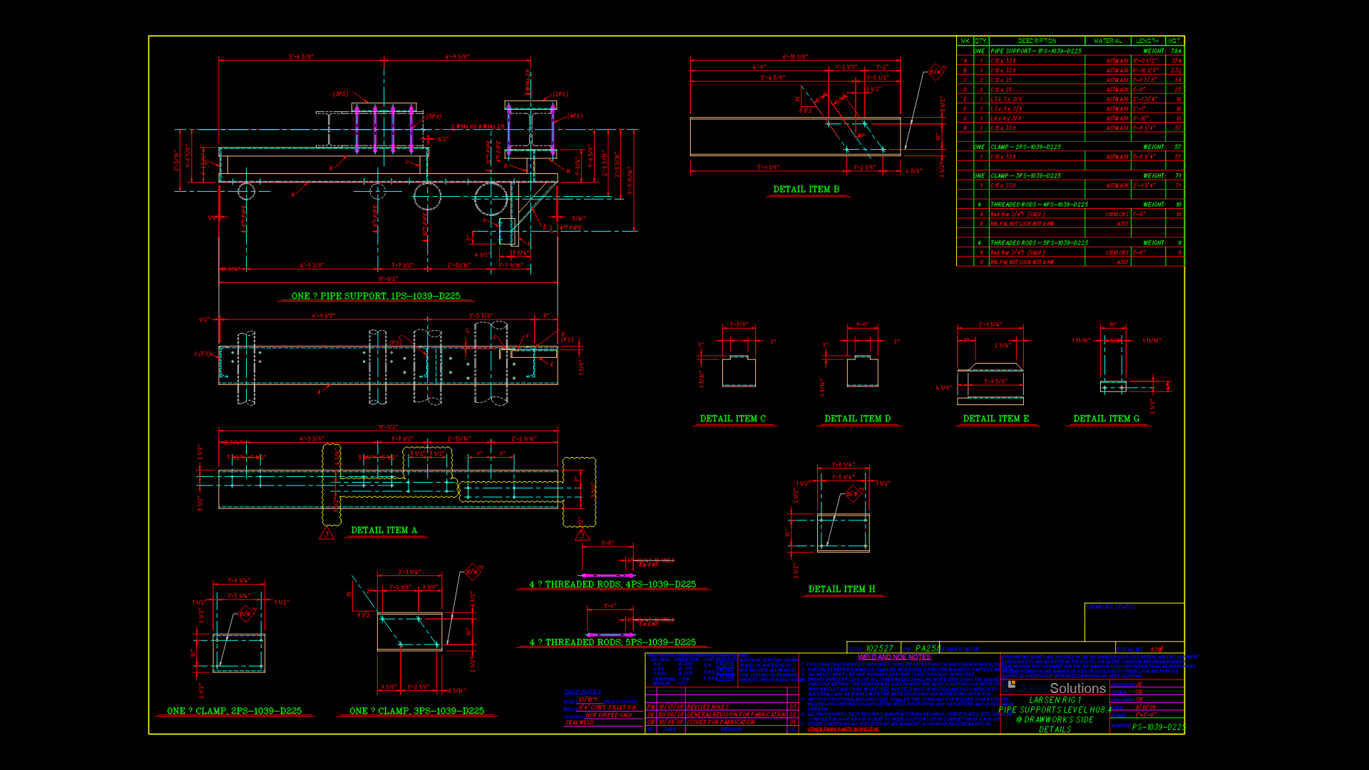 Blocks Bolts And Nuts 2D DWG Block for AutoCAD • Designs CAD