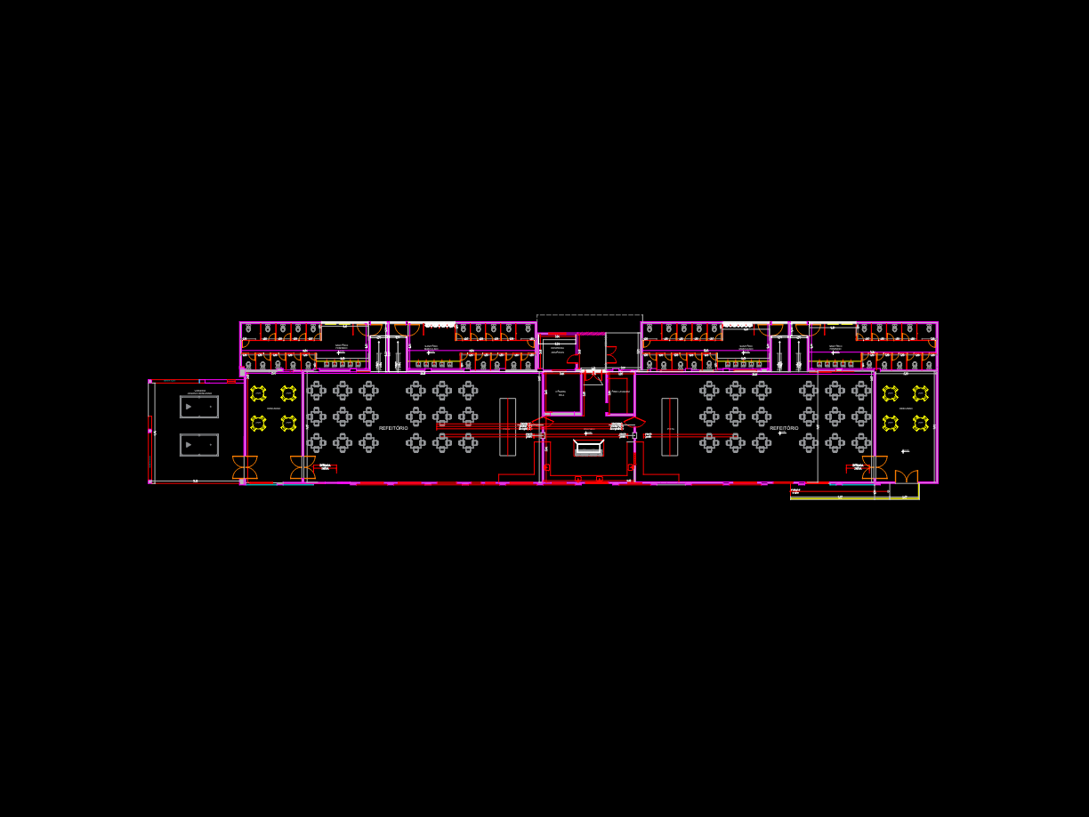 Electrical Power and Data Plan for Administrative Dining Hall DWG ...