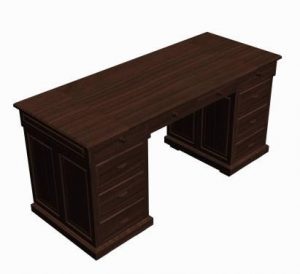 Desk 3D 3DS Model for 3D Studio Max • Designs CAD