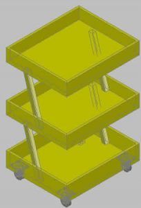 Massage Auxiliar Furniture DWG Block for AutoCAD • Designs CAD
