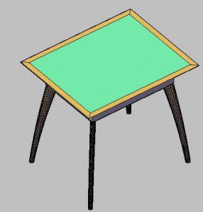 Urbis Side Table DWG Block for AutoCAD • Designs CAD