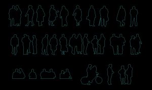 Air Conditioner Split Type On Wall Indoor Units Front Elevation View 2D ...