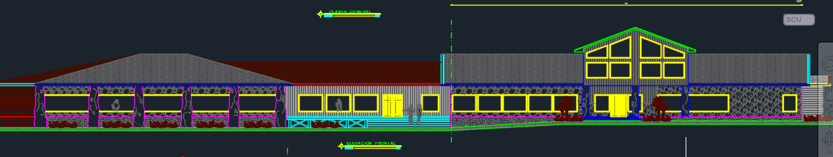 Center for Special Events 2D DWG Design Plan for AutoCAD • Designs CAD