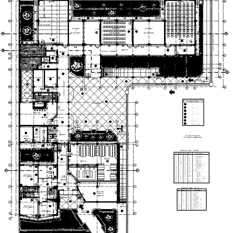 Administration Building 2D DWG Plan for AutoCAD • Designs CAD