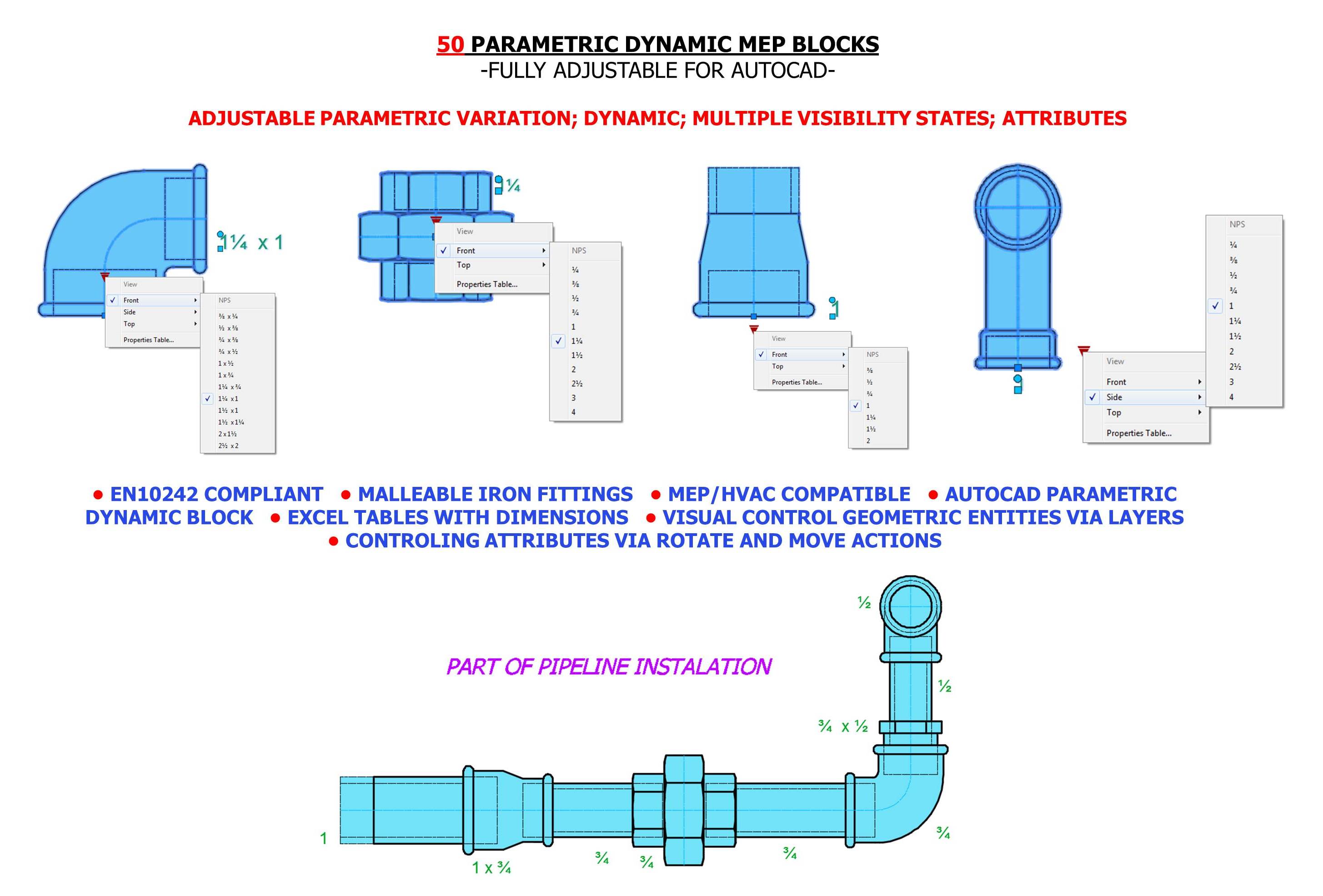 Sanitary Fixture CAD Block Library | Toilets, Basins, Bathtubs, and ...